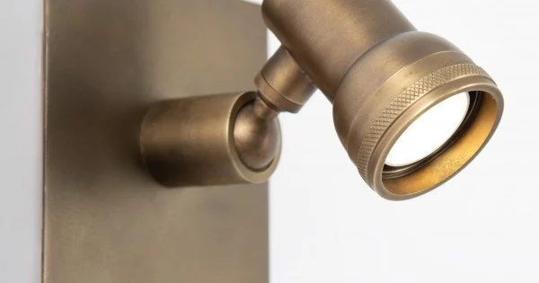 Indigo Wandspot Mini Messing | Officiële site KS Verlichting