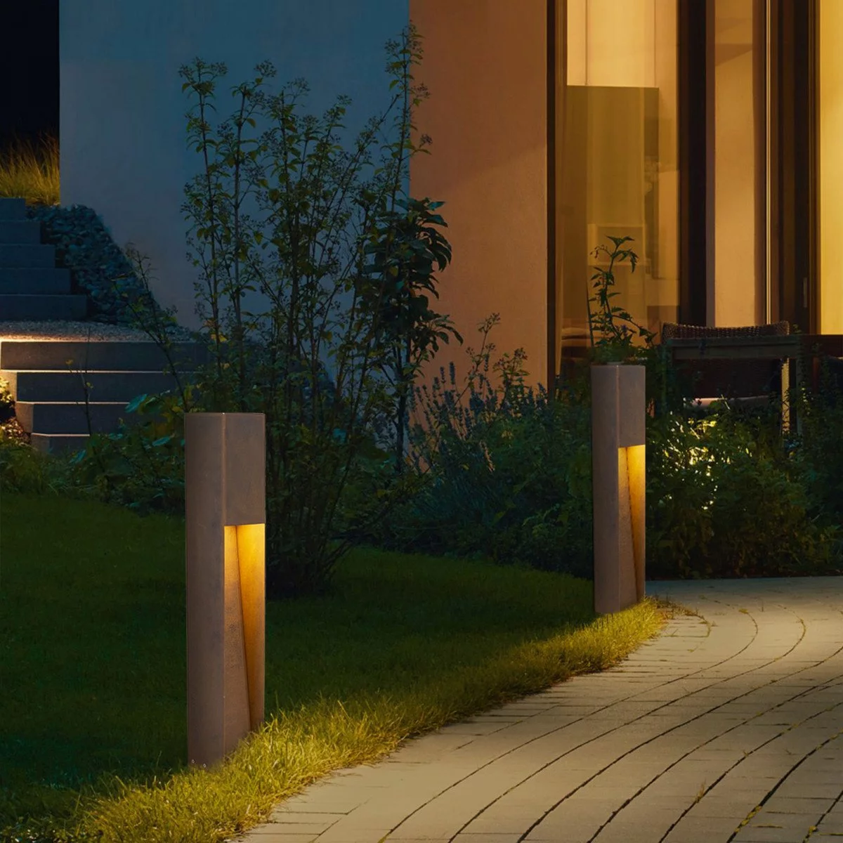 Corten Terraslamp Levi - Modern | KS Verlichting