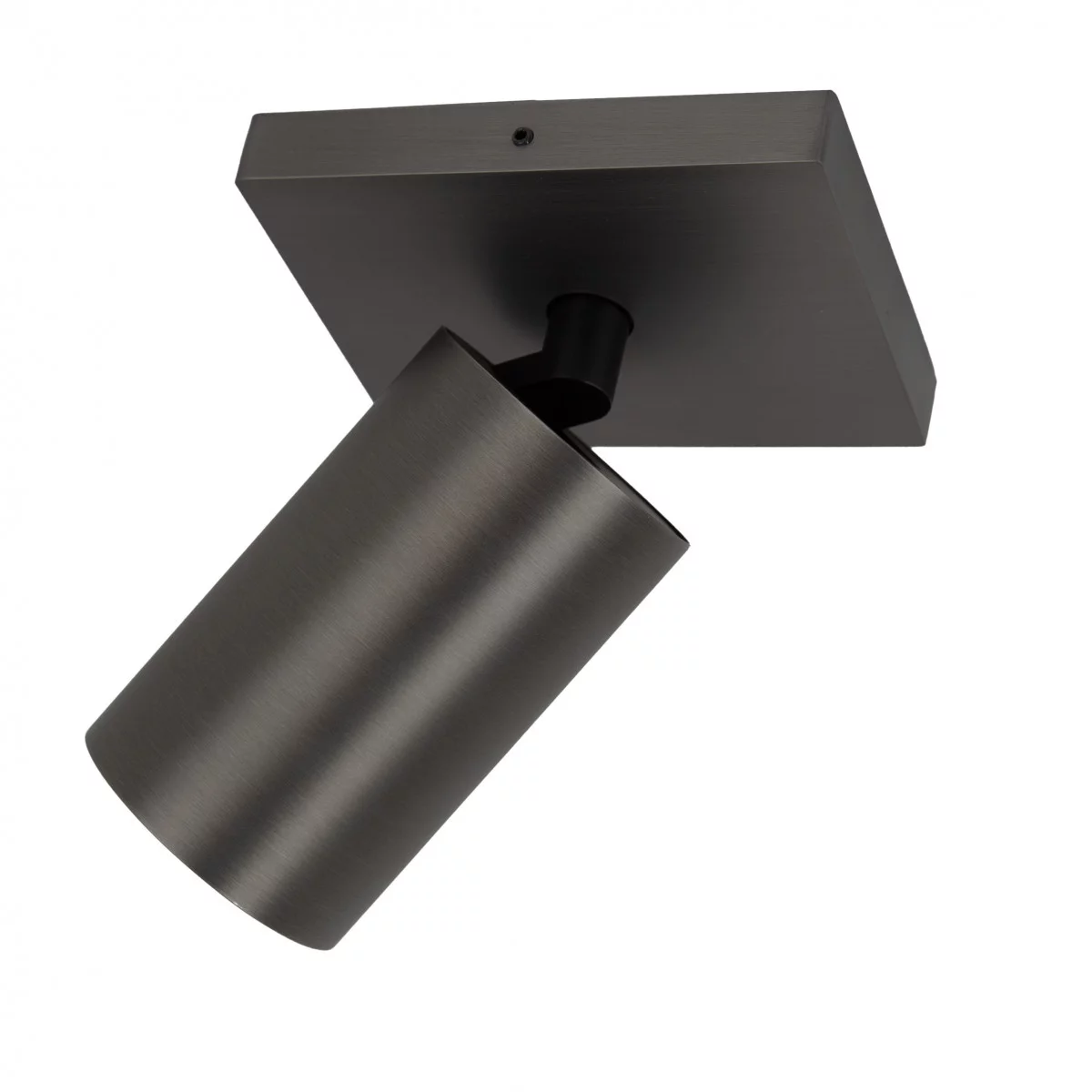 Binnenverlichting Lynn 1 Opbouwspot Gun Metal | KS Verlichting