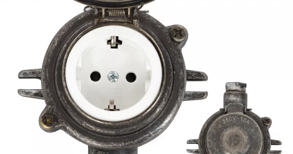 Stopcontact II Jaren 30 Tin